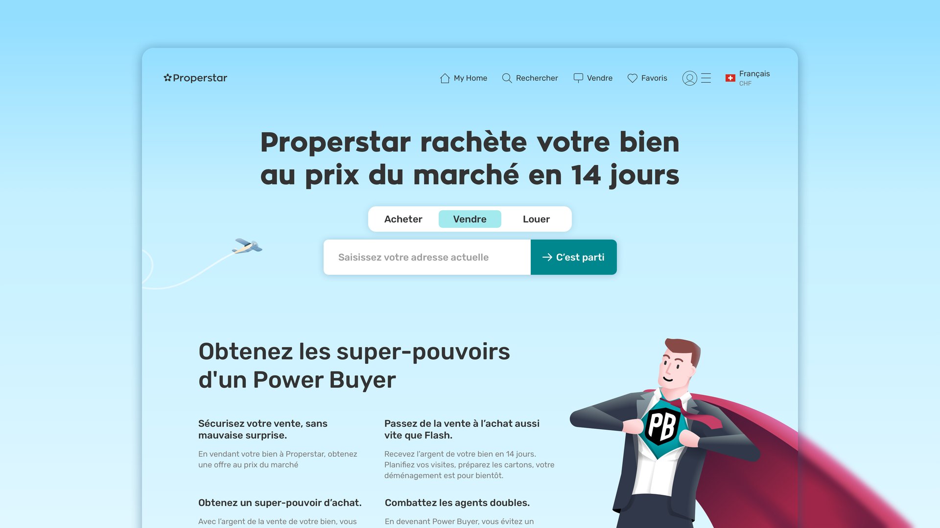 Properstar lance la vente immobilière en 14 jours